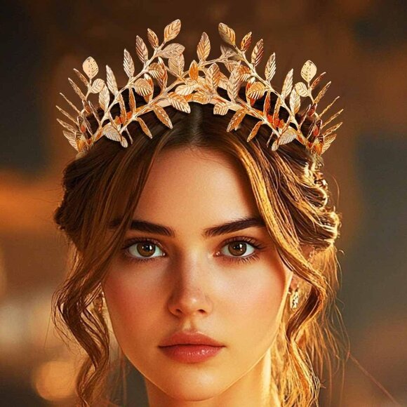 Accessories | Gold Leaf Crown Headband Greek Goddess Headpiece Laurel ...